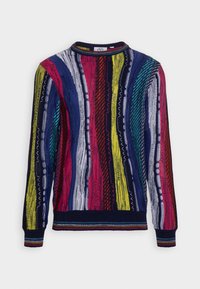 Carlo Colucci ROUNDNECK UNISEX - Jumper - navy/multi-coloured/blue - Zalando.co.uk
