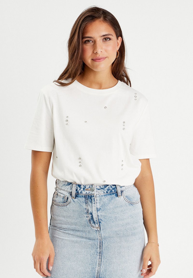 Cache Cache Camiseta estampada - ecru/crema - Zalando.es