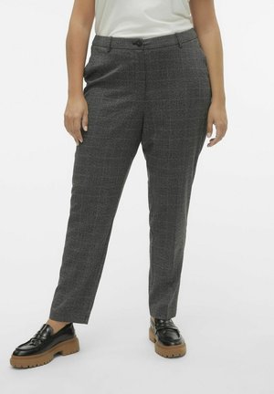 Object OBJLISA SLIM AOP NOOS - Pantalones - grey/gris - Zalando.es