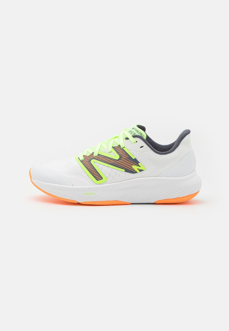 New Balance FUELCELL REBEL UNISEX - Neutral running shoes - white ...