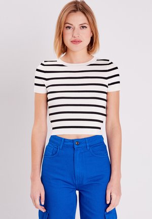 Cache Cache MIT KURZEN ÄRMEN - Camiseta estampada - noir/negro - Zalando.es