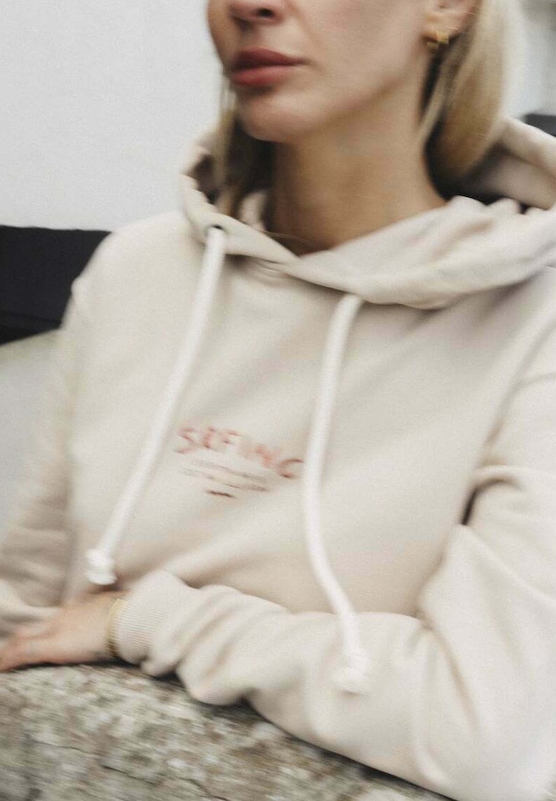 Surf Inc. JUST ILLUSION - Hoodie - beżowy/beige - Zalando