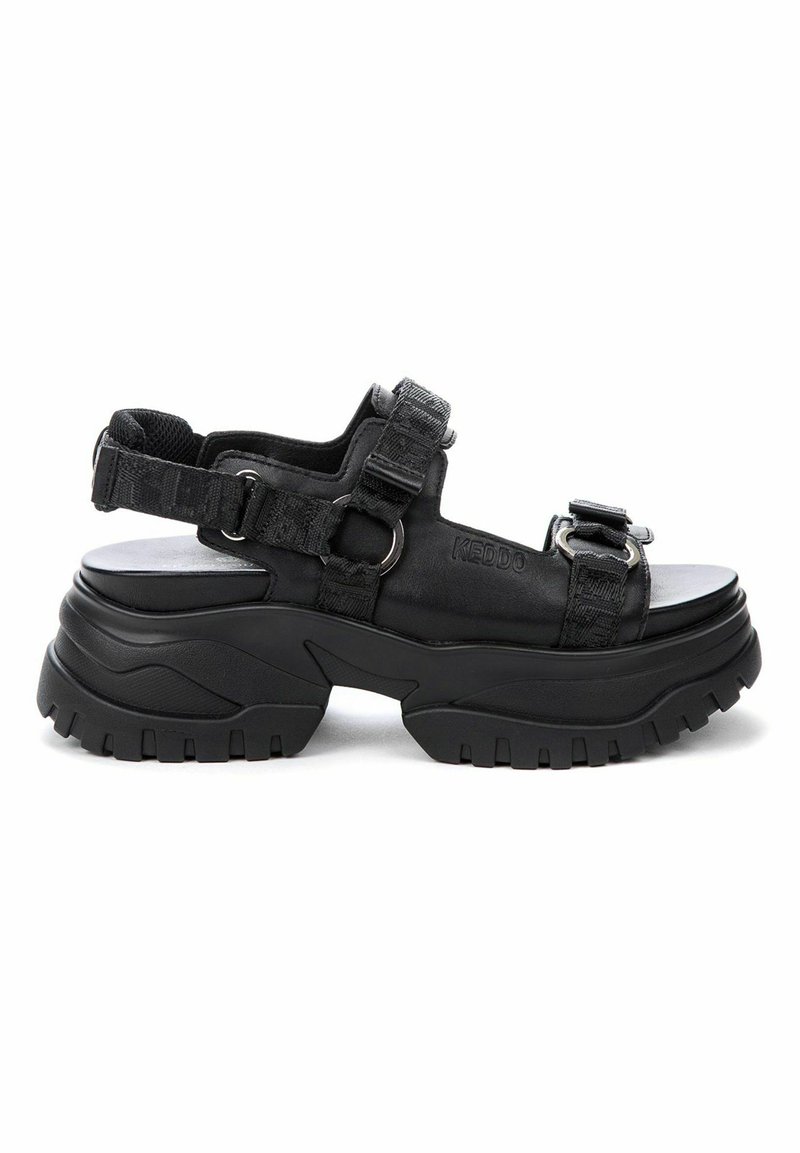 Keddo KEDDO COUTURE - Sandali con plateau - black/nero - Zalando.it