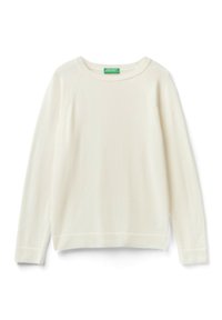 United Colors of Benetton CREW NECK - Pullover - white/écru - ZALANDO.FR