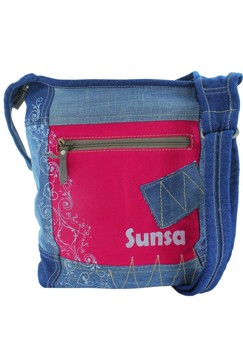 Sunsa Across body bag - blau rot/blue - Zalando.de