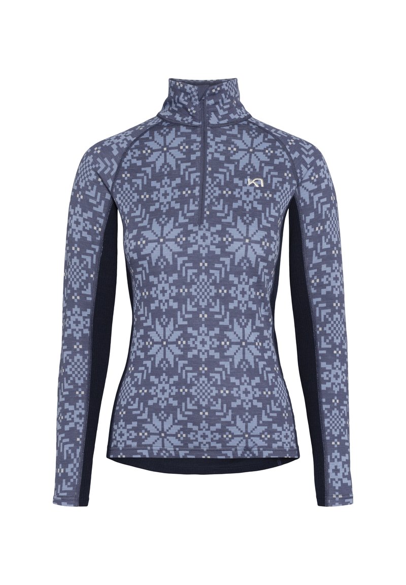 Kari Traa FUNKTIONS EDITH - Långärmad tröja - moon/blå - Zalando.se