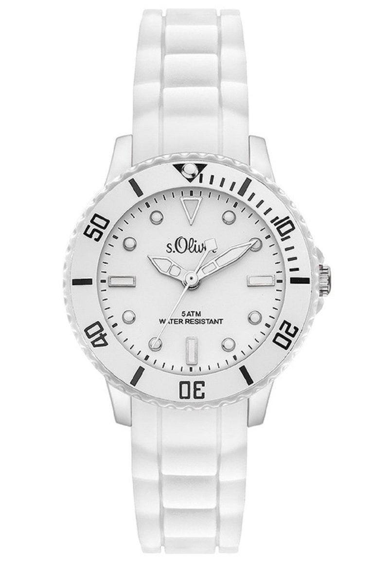 s.Oliver Watch - weiß/white - Zalando
