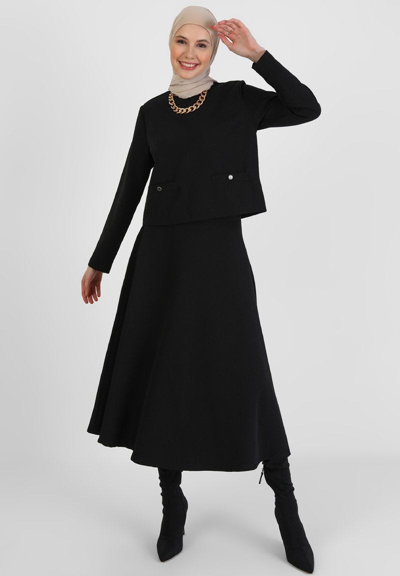 Modanisa A-line skirt - black - Zalando.ie