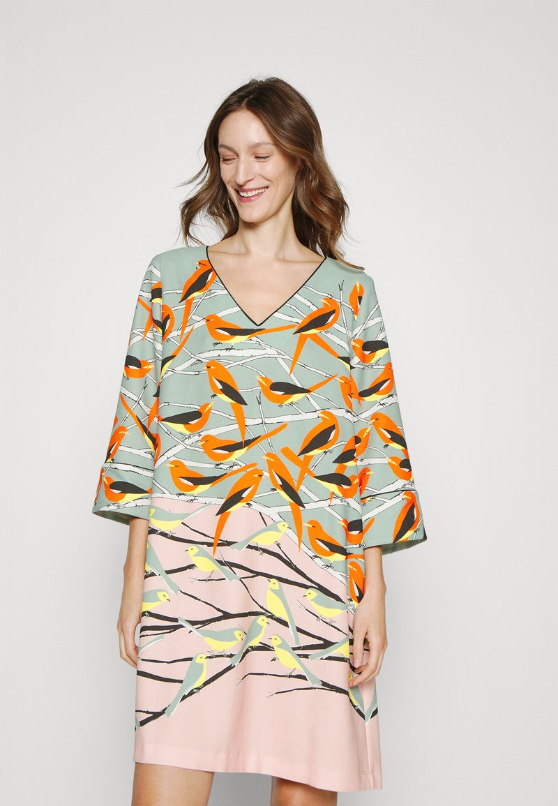 Marc Cain Vestito estivo - dark sky blue/multicolore - Zalando.it