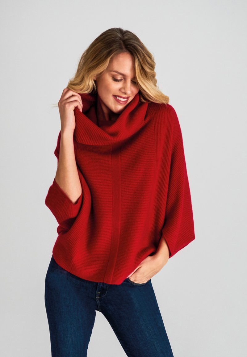 Marc & André Cape - red/rot-meliert - Zalando.de