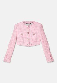 GCDS TWEED CROPPED JACKET - Blazer - pink/rose - ZALANDO.FR