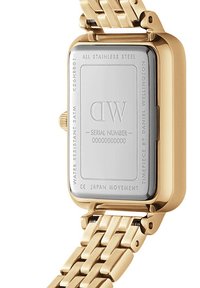 Daniel Wellington QUADRO - Ure - gold-coloured/guldfarvet - Zalando.dk