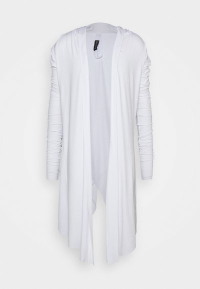 MINOÁR ELONGATED LAYERED SOFT CARDIGAN - Cardigan - white/bianco ...