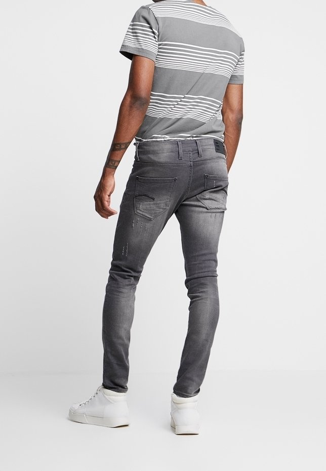 G STAR Jeans Skinny Fit grey denim Pre owned Zalando.ie