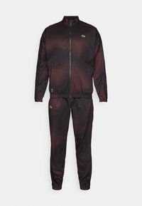 Lacoste Sport Tracksuit - black/expresso/black - Zalando
