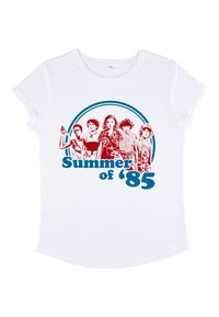 Henry Tiger STRANGER THINGS SUMMER OF 85 - Triko s potiskem - white ...