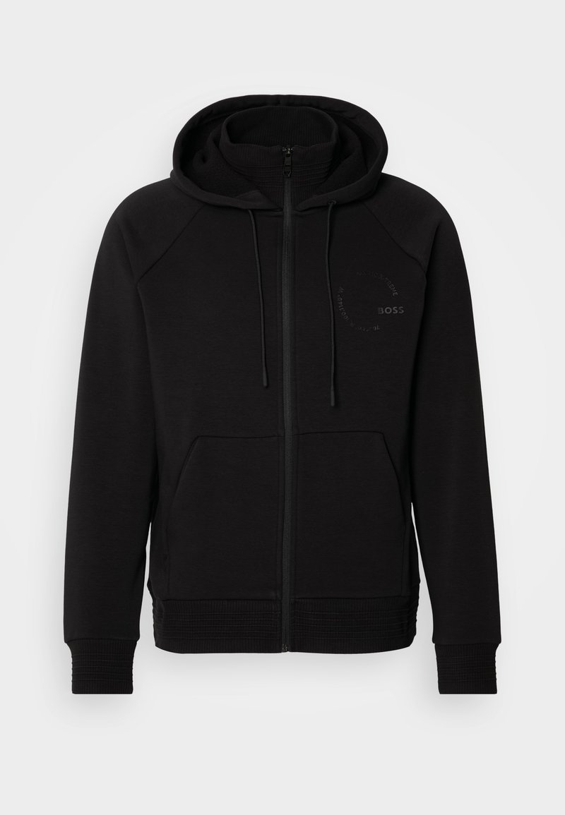 BOSS SNUGGEL - Sweat zippé - black/noir - ZALANDO.FR