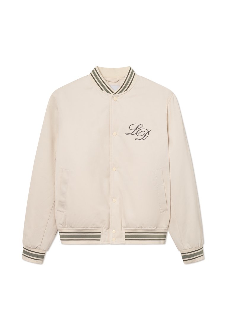 Les Deux TECH VARSITY JACKET - Bombejakke - ivory/offwhite - Zalando.no