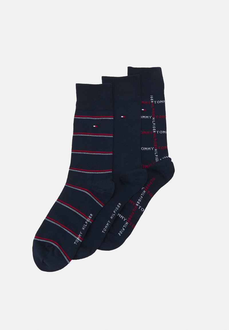 Tommy Hilfiger SOCK 3P - Socks - navy/blue - Zalando.ie