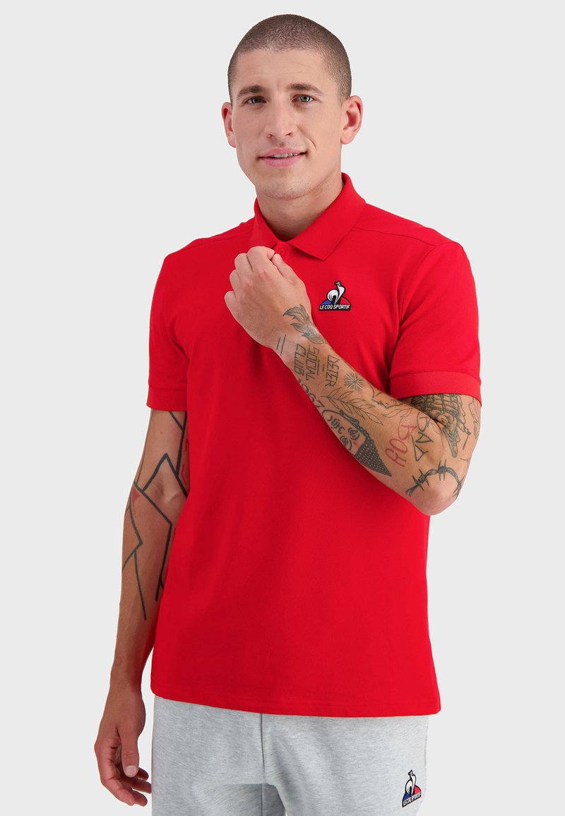 le coq sportif ESSENTIELS - Polo - red/rosso - Zalando.it