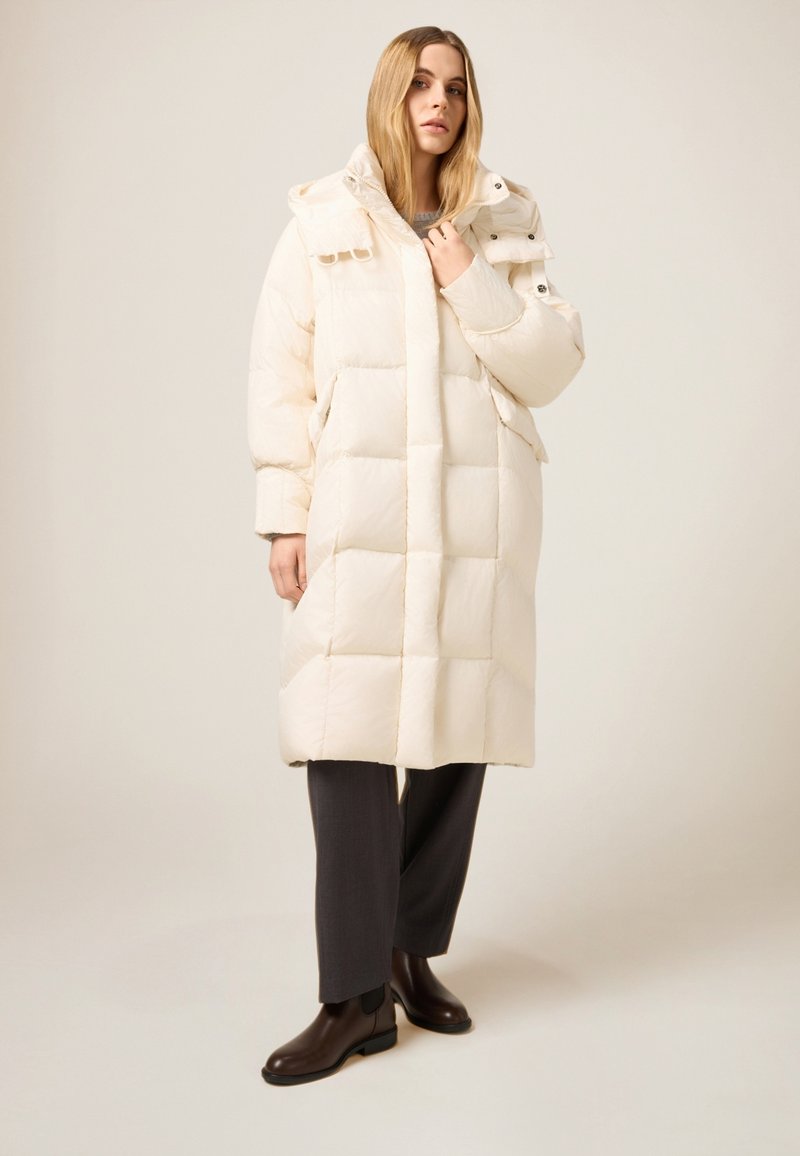Oltre LUNGA - Abrigo de plumas - bianco/blanco - Zalando.es