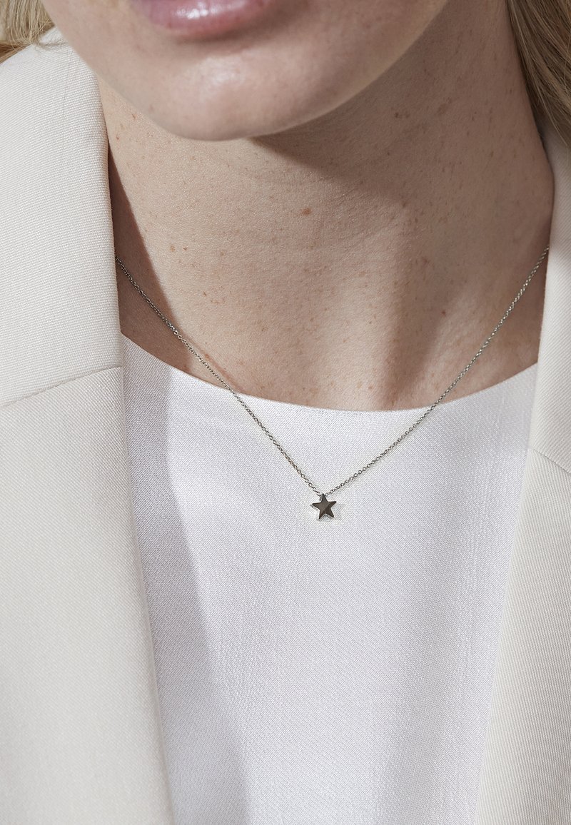 EDBLAD SIRIUS - Collar - steel/plateado - Zalando.es