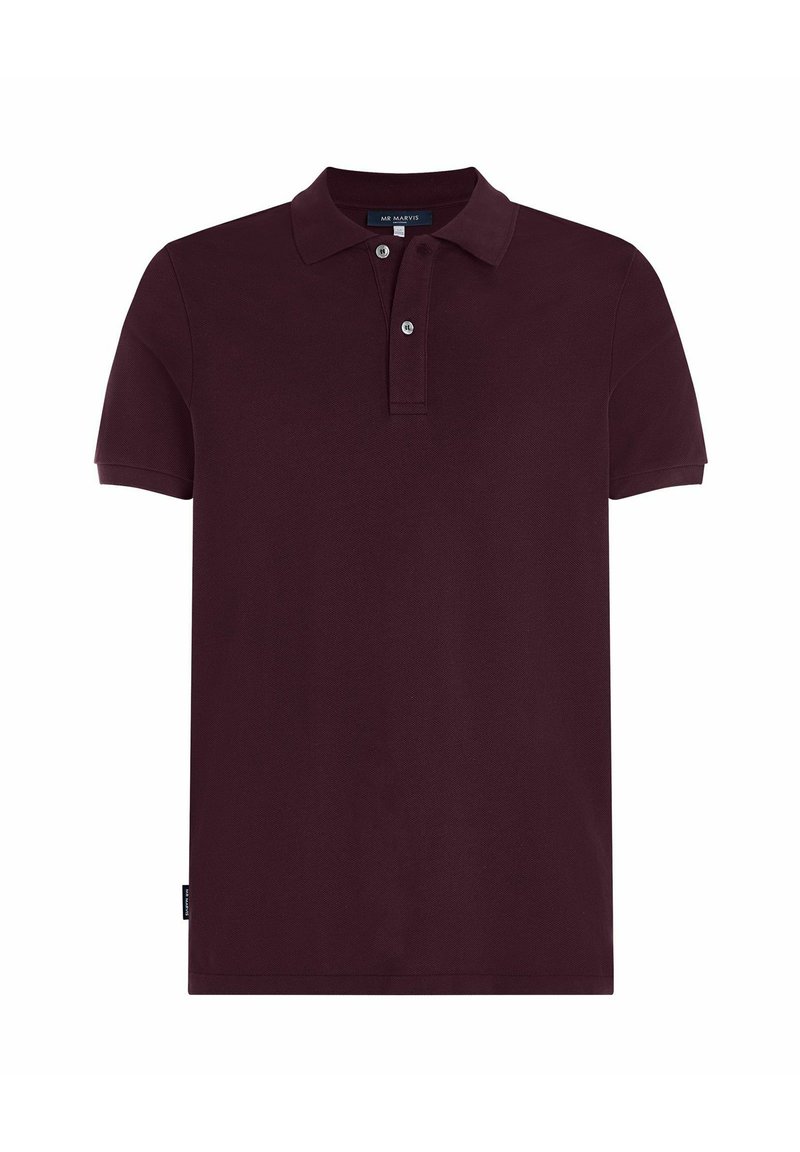 MR MARVIS MR MARVIS THE CLASSIC POLO - Poloshirt - reserves/bordeaux ...