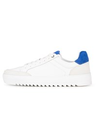 PS POELMAN MIKE - Sneakers laag - white with orange combination/wit ...