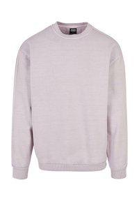 Urban Classics HEAVY TERRY GARMENT DYE CREW - Sweater - lilac/lila - Zalando.nl