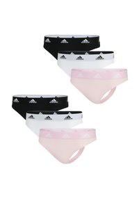 adidas Sportswear 6-PACK ACTIVE COMFORT - String - sortiert/schwarz ...