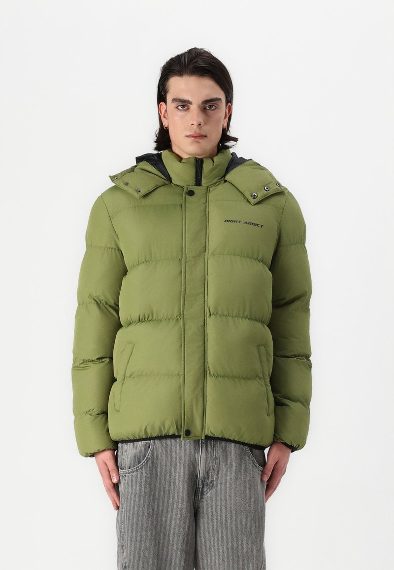 Night Addict Winter jacket - olive - Zalando.ie