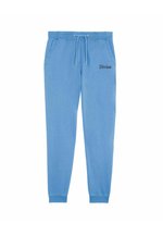 Mira Paris DIVINE EMBROIDERY UNISEX VINTAGE - Tracksuit bottoms - blue ...