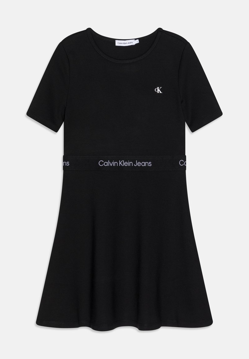 Calvin Klein Jeans Punto Tape Dress Jerseykleid Black Schwarz