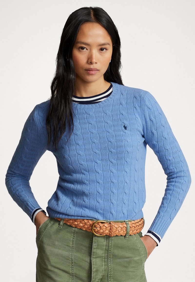 Polo Ralph Lauren JULIANNA LONG SLEEVE - Trui - new litchfield blue/blauw - Zalando.be