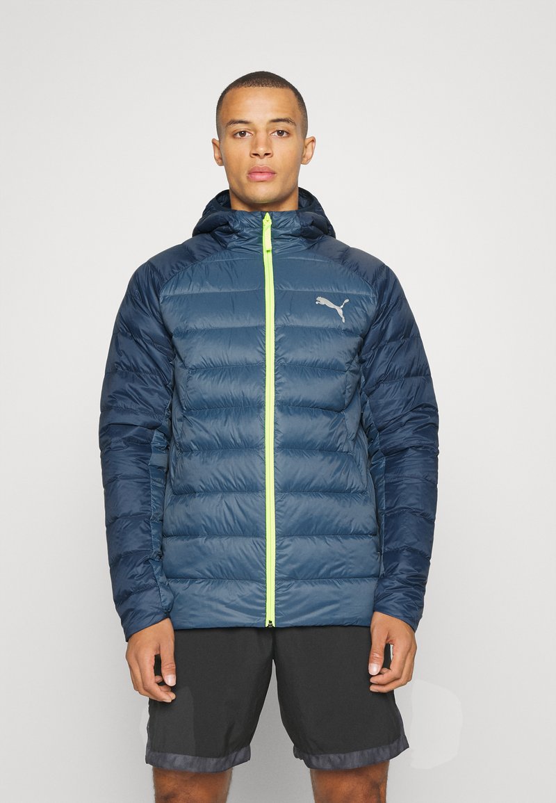 Puma PACKLITE HOODED JACKET - Training jacket - evening sky/blue ...