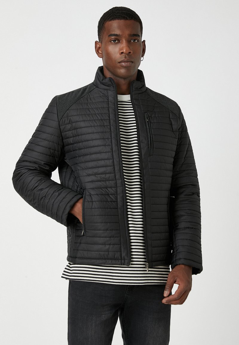 Koton HIGH NECK. - Winter jacket - black - Zalando.de