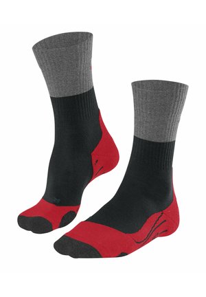 FALKE TE4 CLASSIC - Sportsokken - black/zwart - Zalando.nl