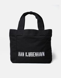 Han Kjøbenhavn COTTON CANVAS TOTE BAG - Shopping bag - black/musta ...