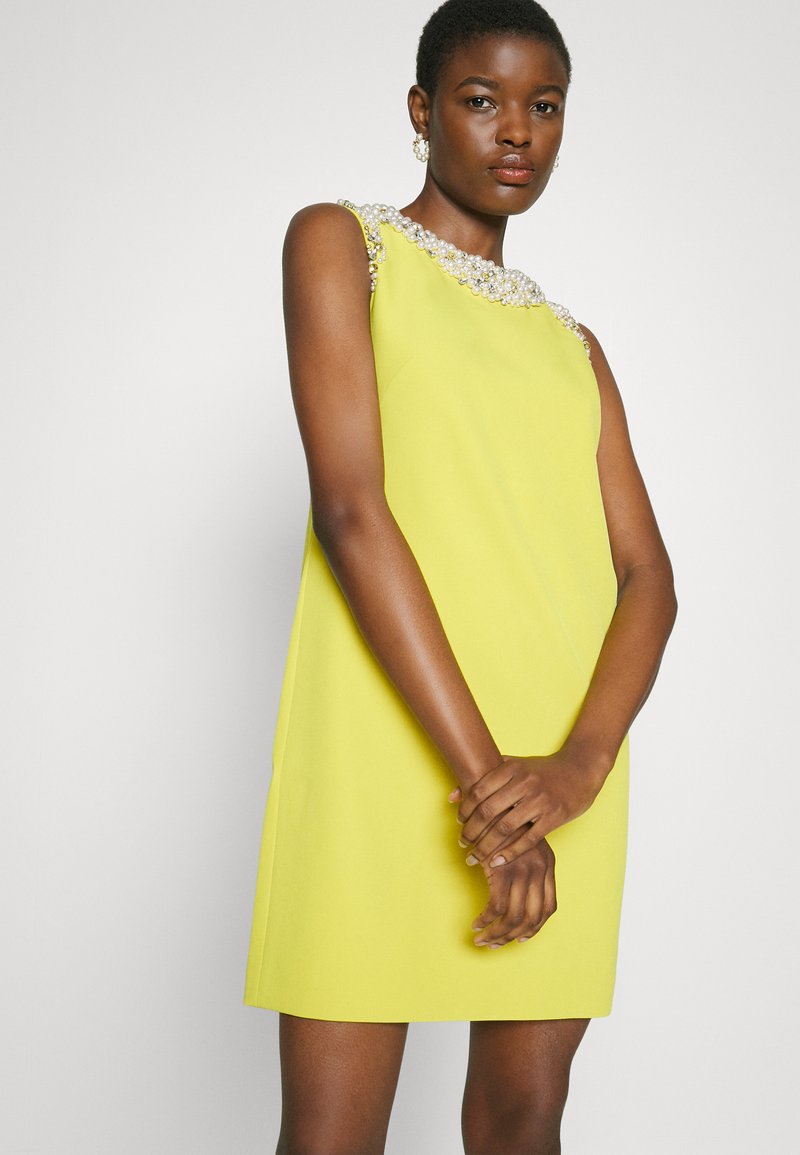 Robe En Laine Chartreuse