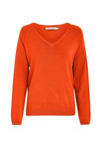 PEPPERCORN PCTANA - Pullover - intense orange/orange fluo - ZALANDO.FR