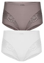 Susa 2ER PACK - Panties - frosty lavender weiss/weiß - Zalando.de