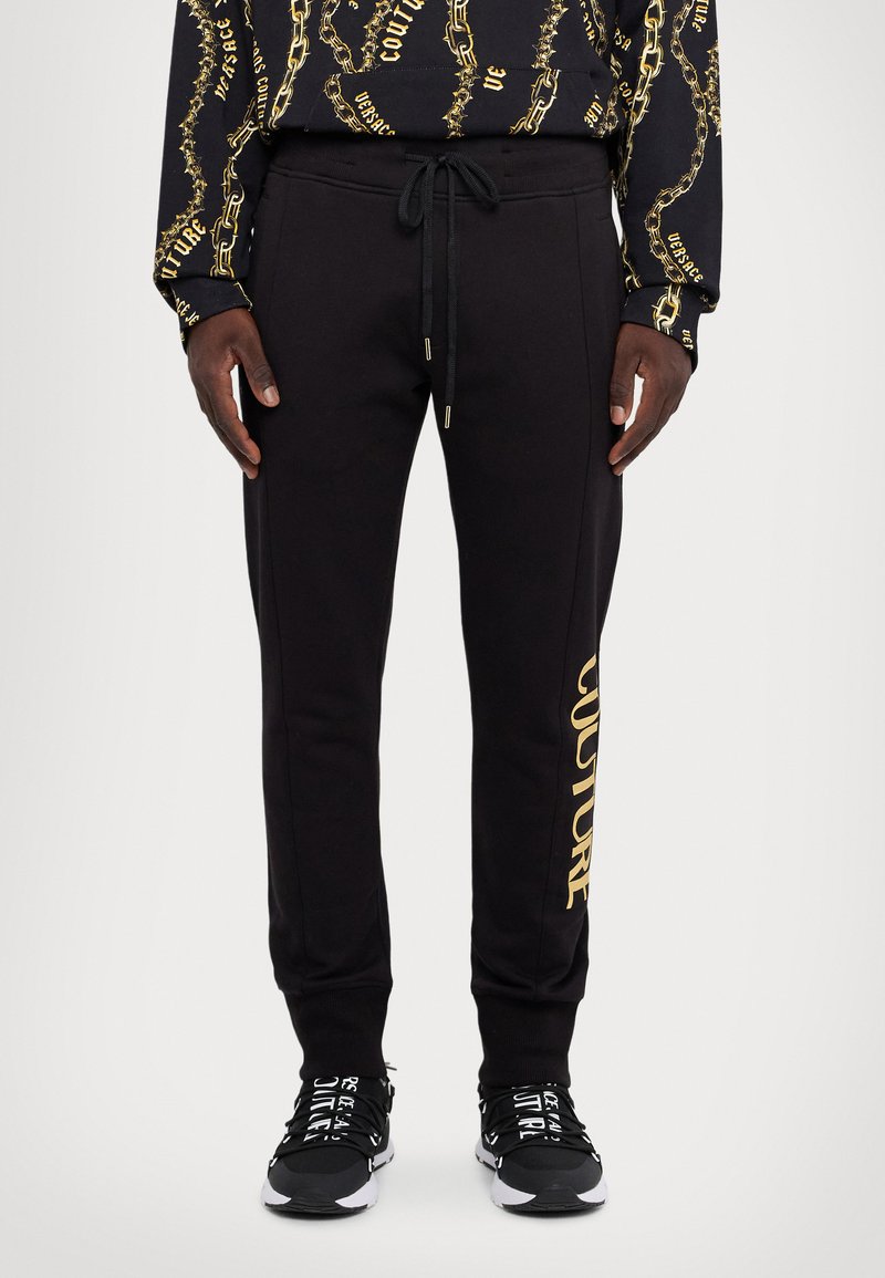 Versace Jeans Couture LOGOINSIT - Tracksuit bottoms - black - Zalando