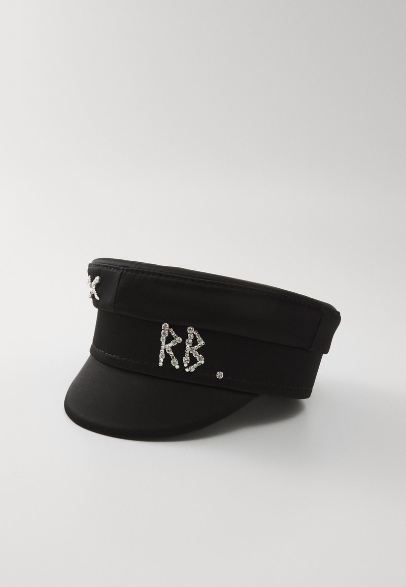 RUSLAN BAGINSKIY EMBELLISHED BAKER BOY - Bonnet - black/noir - ZALANDO.FR
