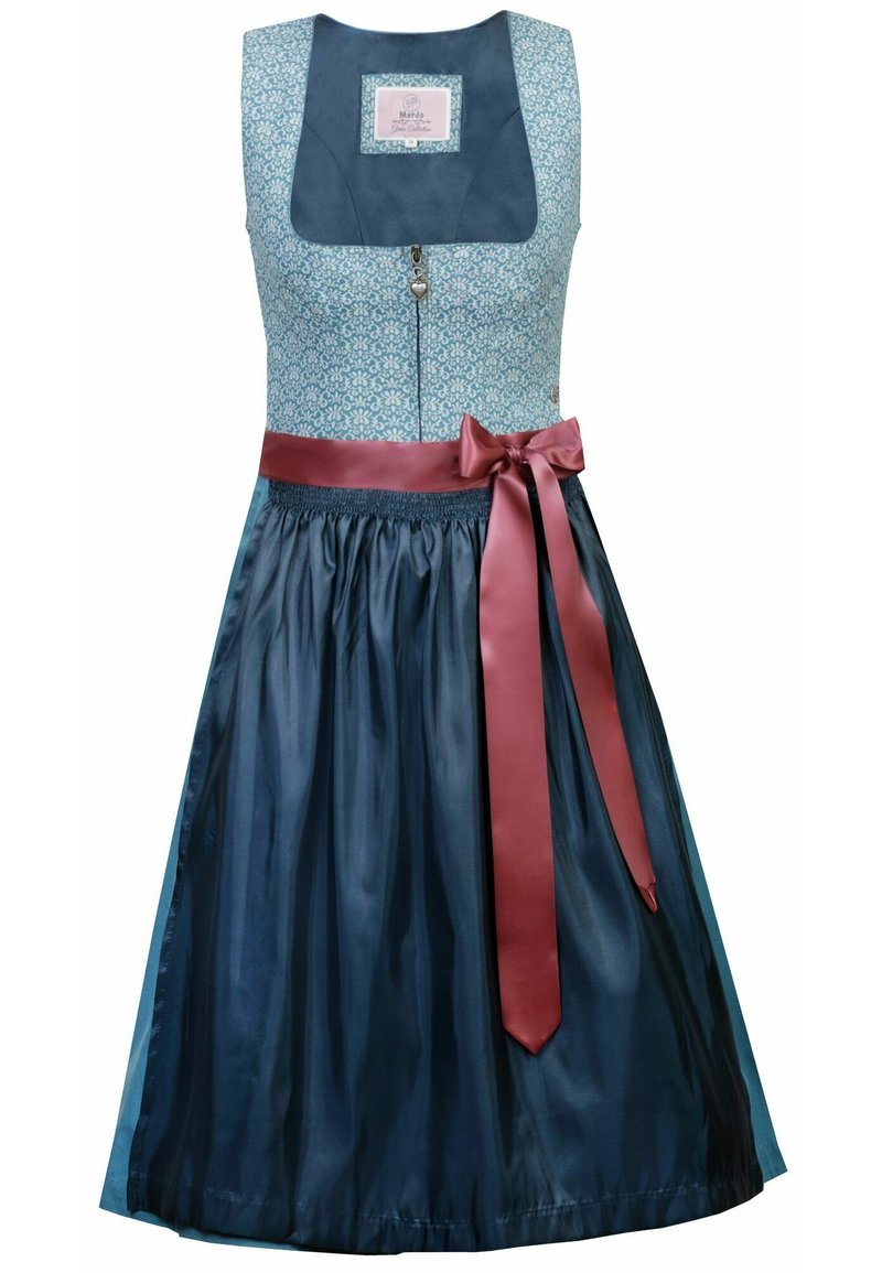 Marjo TRACHTEN - Dirndl - petrol/hellblau - Zalando.at