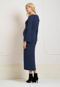 Seraphine MATERNITY NURSING MIDI - Robe pull - navy blue/bleu - ZALANDO.FR