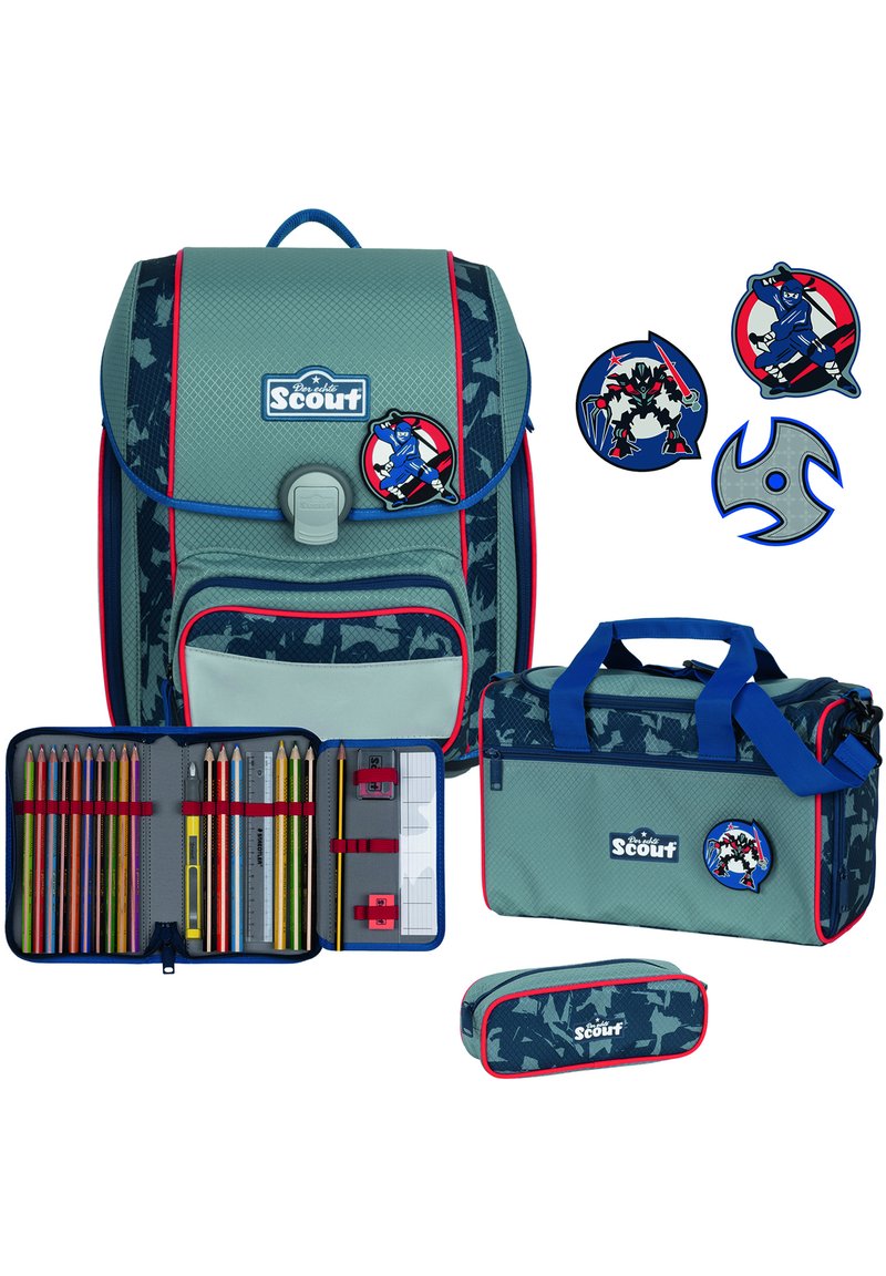 Scout SET - Set d'écolier - blue ninja/vert foncé - ZALANDO.FR