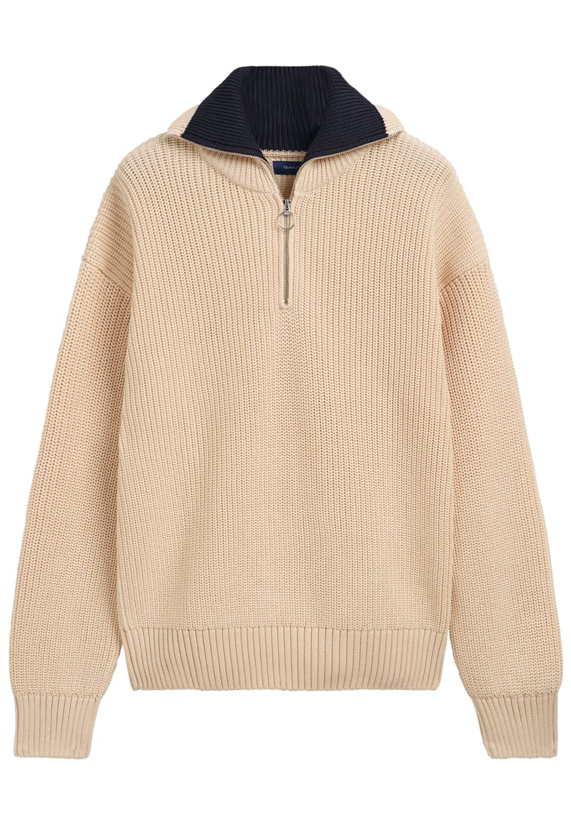 GANT TROYER - Strickpullover - linen/beige - Zalando.ch