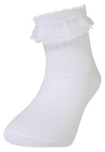 FALKE Romantic Lace with lace - Zoknik - white/fehér - Zalando.hu