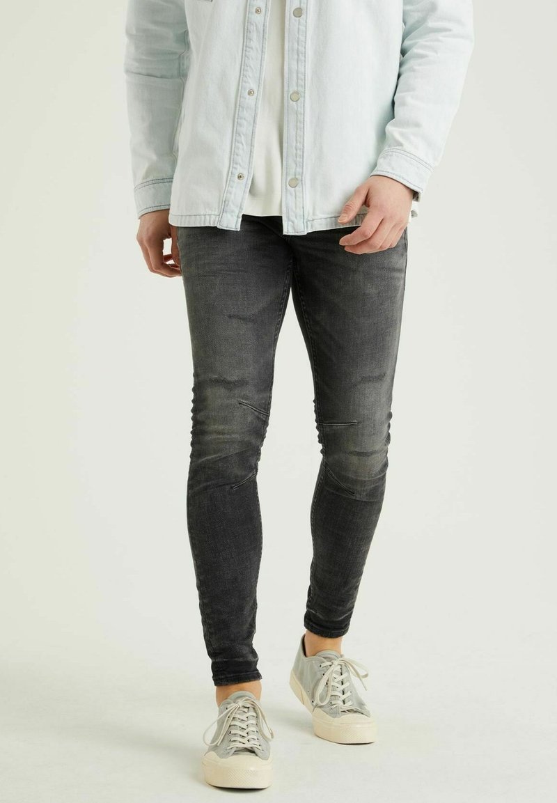 CHASIN' ALTRA SANTINE - Jeans Skinny Fit - black/nero - Zalando.it