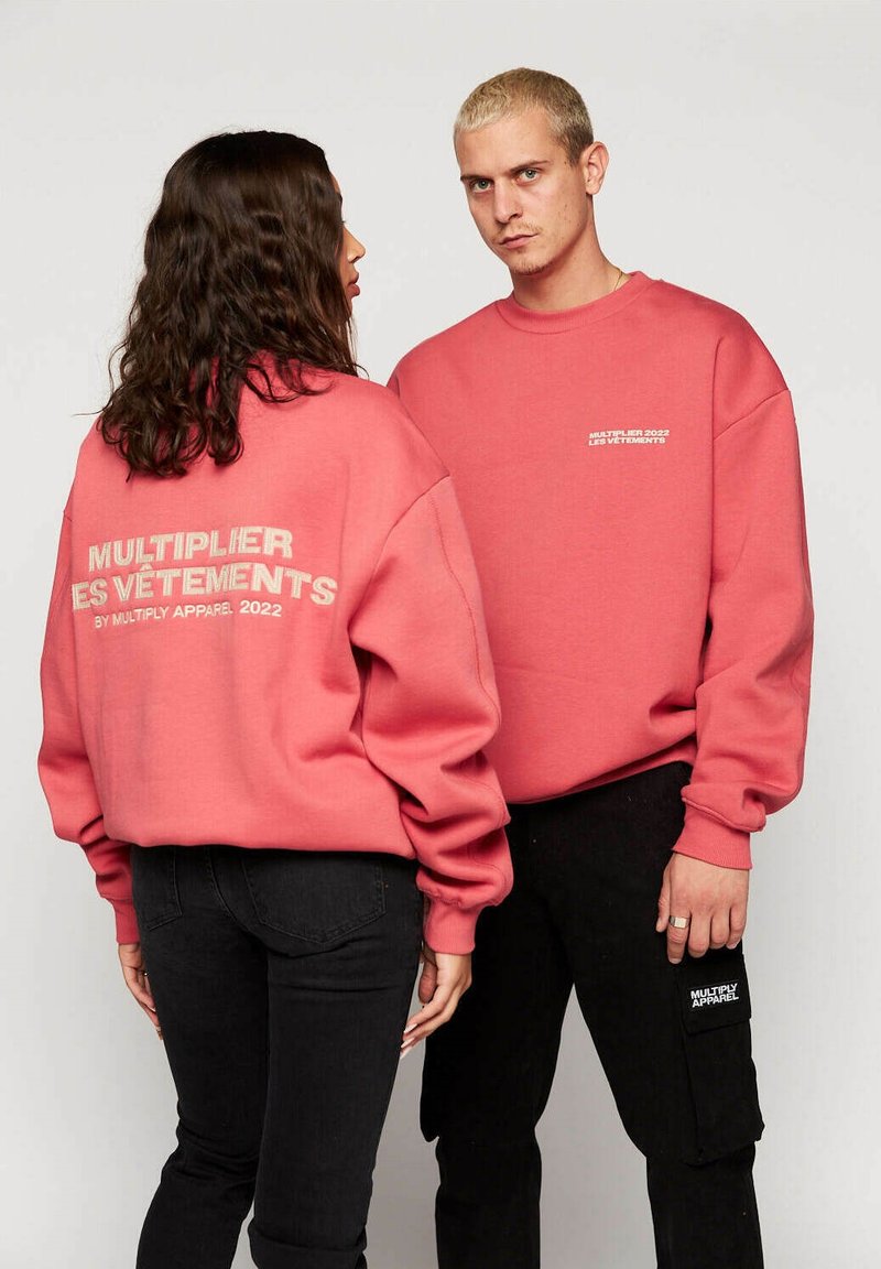 Multiply Apparel Sweatshirt - garnet rose/hellrot - Zalando.de